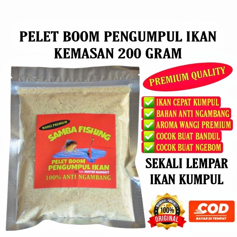 Jual Pelet Boom Putih 200g Original Mister Bangkit | Shopee Indonesia