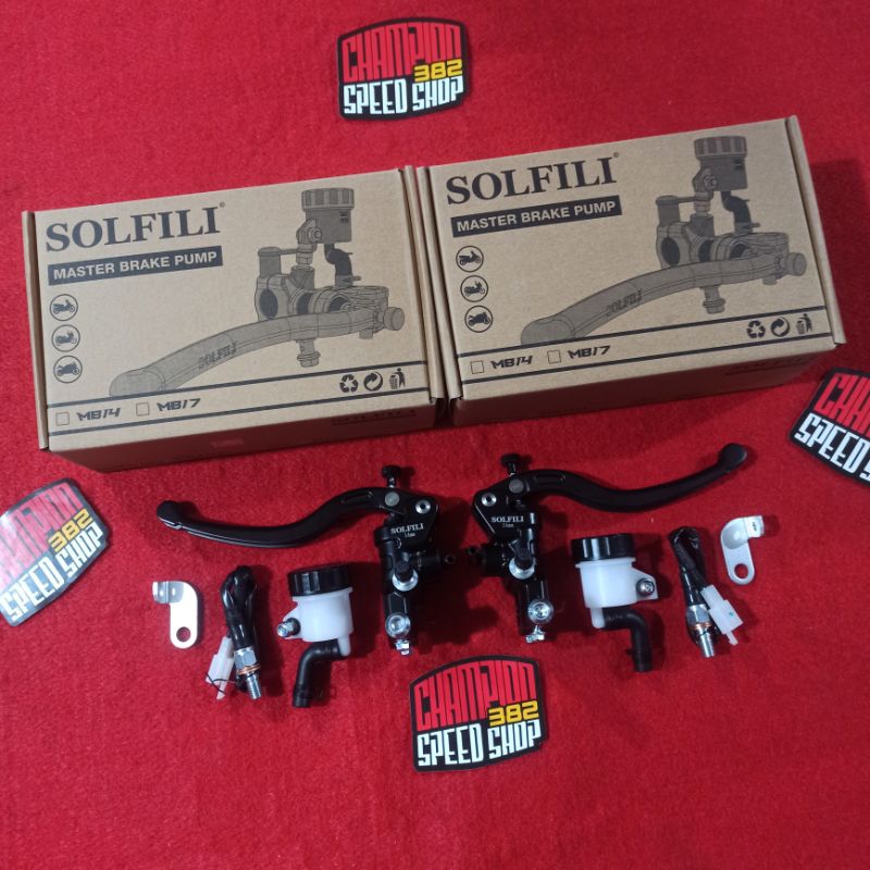 Jual Master Rem SOLFILI MB14 14MM NMAX OLD 2015-2019 All New NMAX 2020 ...