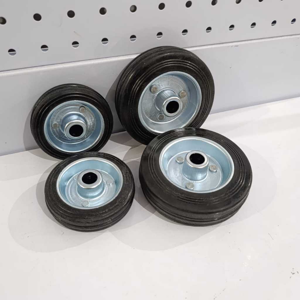 Jual RODA KARET 4" RODA SAJA RODA TROLI 4 INCI RODA TANPA RUMAH 4 INCH ...