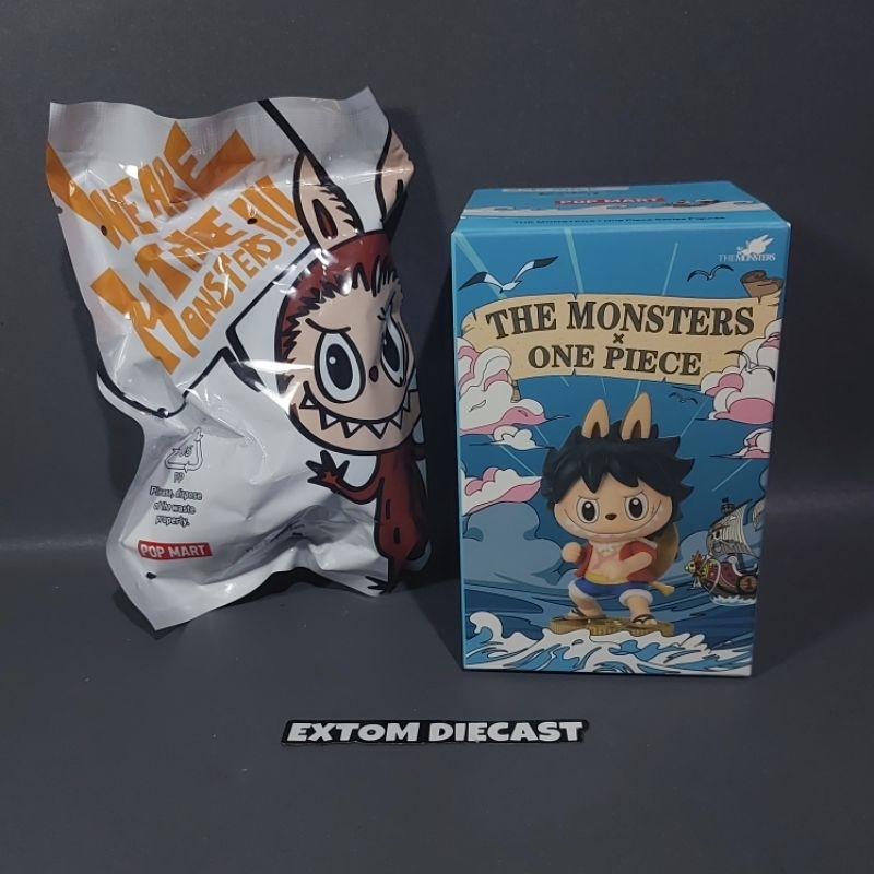 Jual Pop Mart The Monsters Labubu X One Piece (JINBEI) | Shopee Indonesia