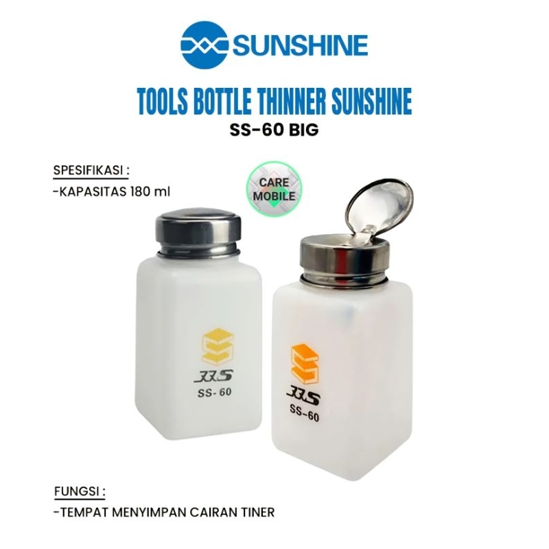 Jual BOTOL THINNER (BIG) 180ml | Shopee Indonesia