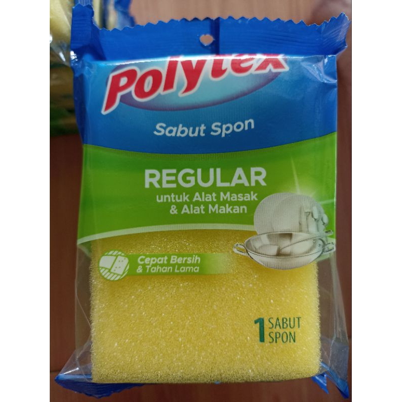 Jual PROMO SABUT SPON REGULER POLYTEX | Shopee Indonesia