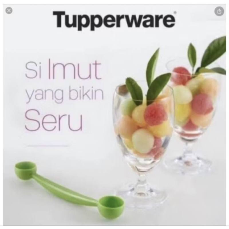 Jual ORI-New Tupperware Melon Scoop (random warna) | Shopee Indonesia