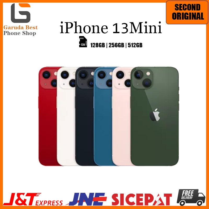 Jual 13 Mini 64GB 128GB 256GB Second,Fullset,Original 100% Bergaransi | Shopee Indonesia