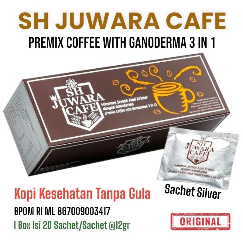 Jual Kopi kesehatan ganoderma-SH Juwara Cafe | Shopee Indonesia