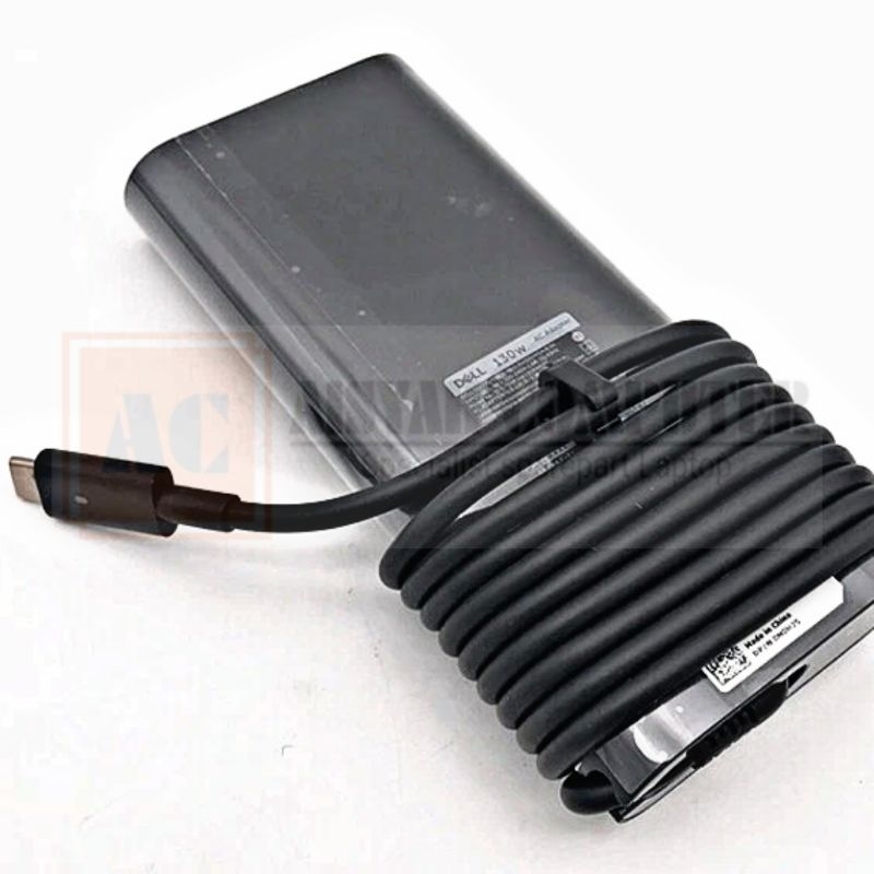 Jual Laptop Charger Original Dell 130W USB-C For Model XPS 17-9700 ...