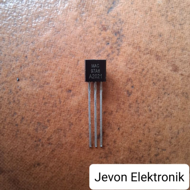 Jual IC Transistor MAC97A6 Original Thyristor Triac AC Dimmer Lampu ...