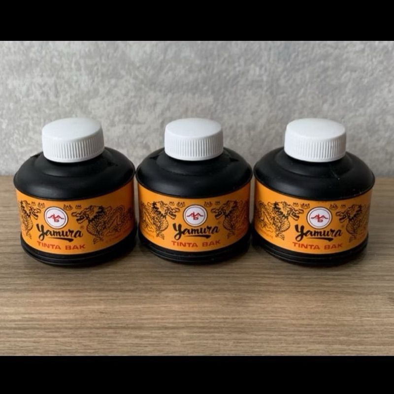 Jual Tinta Bak / Tinta Cina YAMURA Besar 233 Besar Untuk Kalligrafi ...
