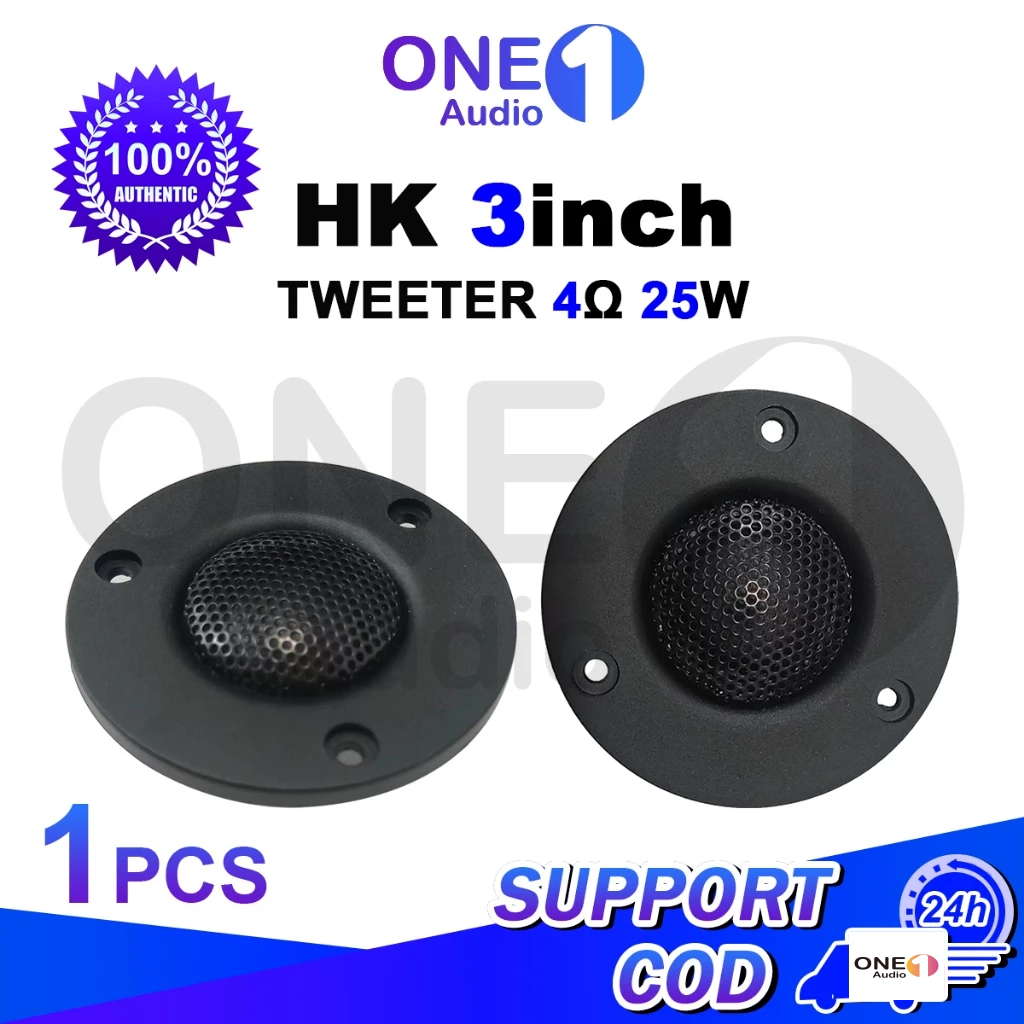 Jual OneAudio HK 3 inci 4 Ohm 25W Tweeter Speaker Audio Mobil 3 inci Tweeter Speaker DIY ...