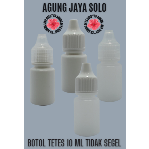 Jual Botol Tetes 10 ml HDPE Tidak Segel Set / Botol Drop/Botol Tetes ...