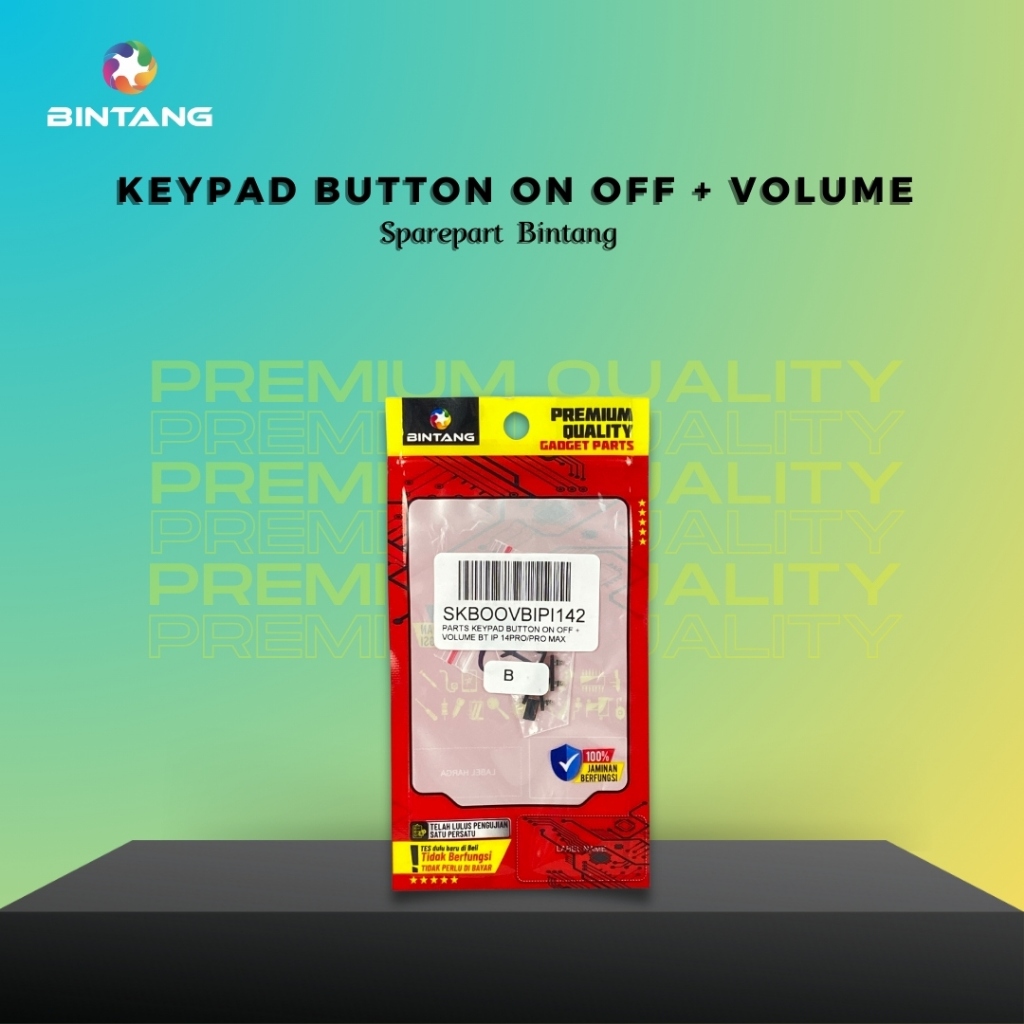 Jual PARTS KEYPAD BUTTON ON OFF + VOLUME BT IP 14 PRO-14 PRO MAX ...