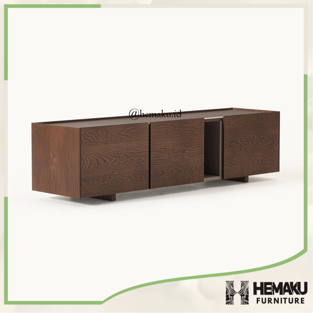 Jual Cabinet Minimalis kayu jati asli 3 pintu | Shopee Indonesia