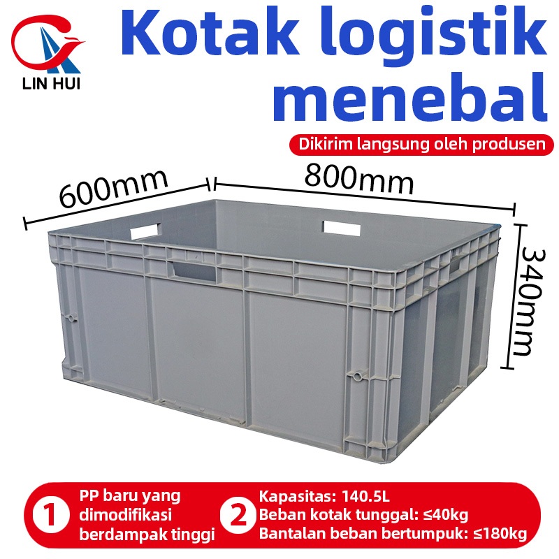 Jual LIN HUI Container Box Logistik Box Serbaguna Rabbit NEW MODEL ...