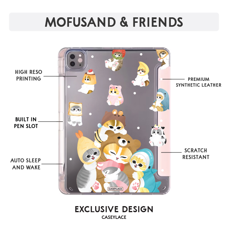 Jual Premium Flip Case PINK - Mofu Kucing Lucu Gemes Collection for ...