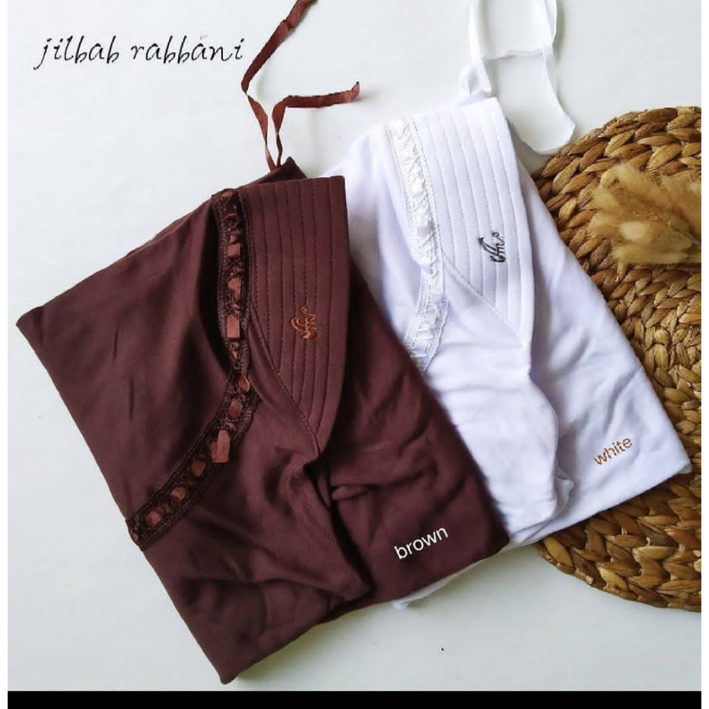 Jual Hijab instan Serut sekolah / kerudung rabbani hemy tali atas / jilbab rabbani kW / Kerudung ...