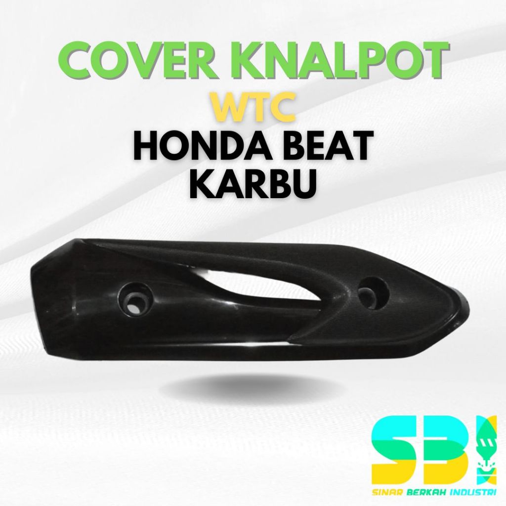 Jual Cover Knalpot Honda Beat Karbu Carbon Tutup Pelindung Kenalpot ...