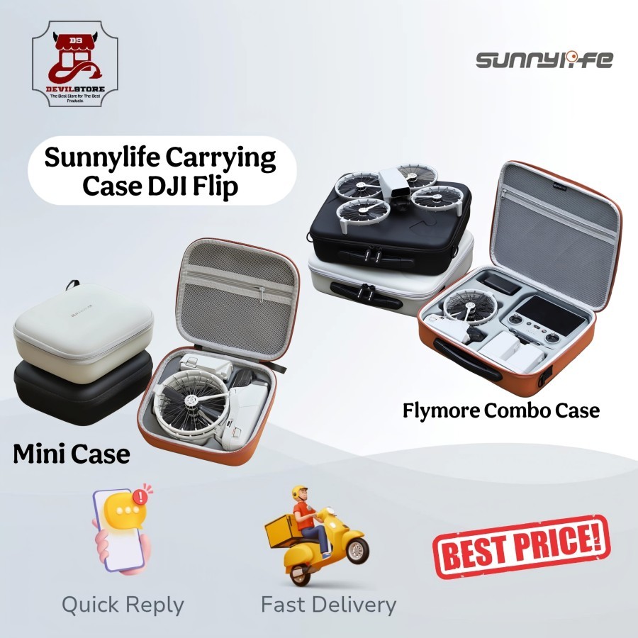 Jual Sunnylife Portable Carrying Case Bag Case DJI FLIP Tas Hard Travel ...