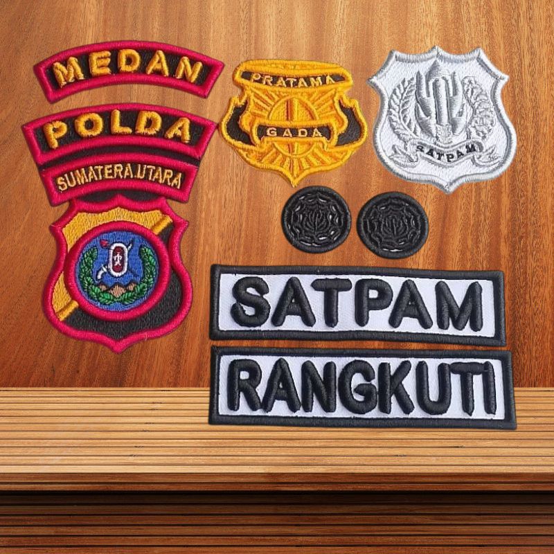 Jual ATRIBUT SATPAM/LOGO SATPAM TIMBUL 3D | Shopee Indonesia