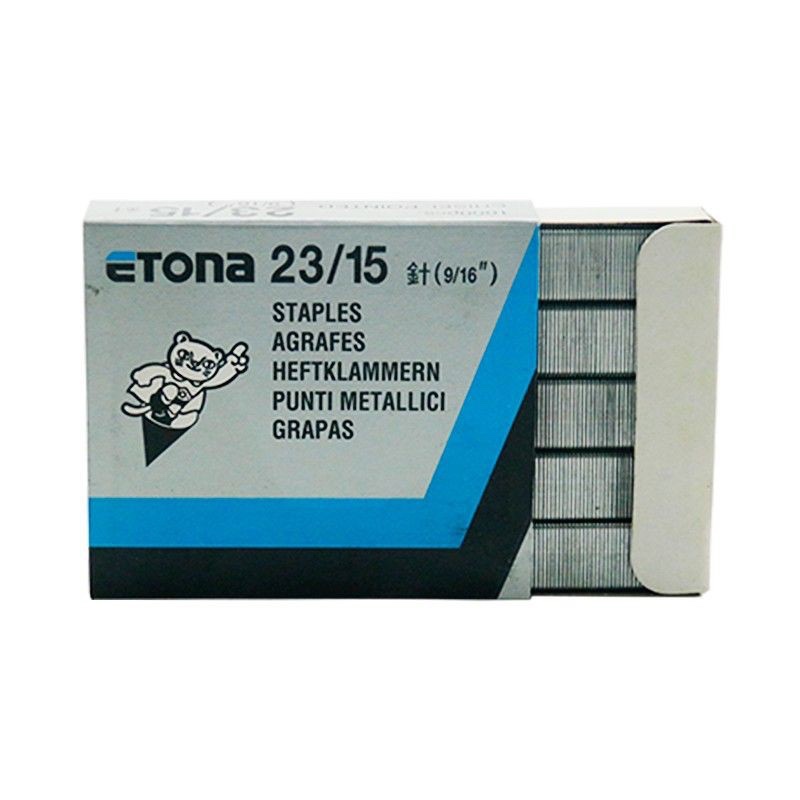 Jual ISI STAPLES JILID BESAR ETONA 23/15 / ISI HEKTER ATOM STAPLES ...
