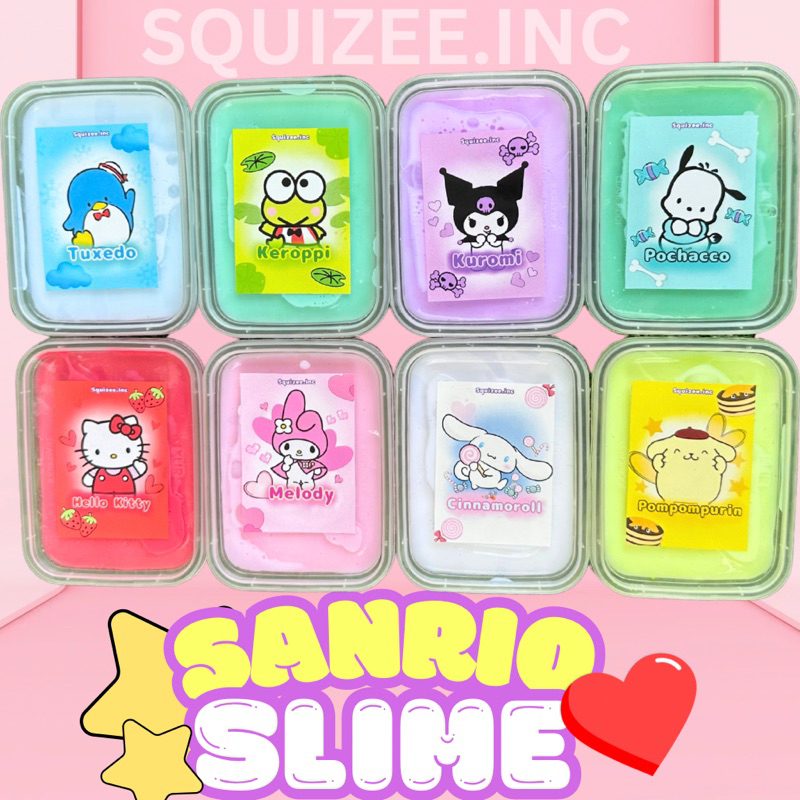 Jual ORIGINAL TOFU SLIME SANRIO 200ML BY SQUIZEE.INC | Shopee Indonesia