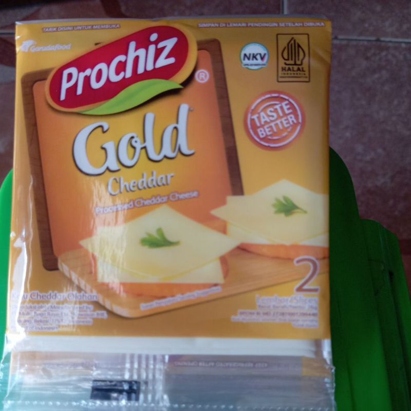 Jual prochiz gold cheddar slice | Shopee Indonesia