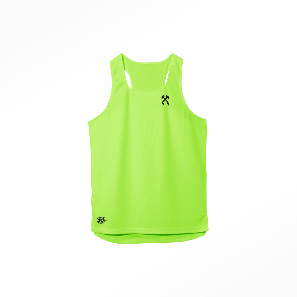 Jual geuwatt Aerofast Racing Basic Running Singlet - Lime Green ...