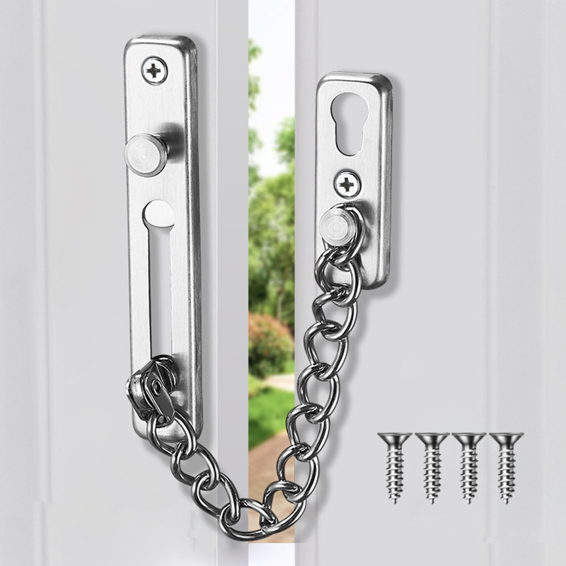 Jual Rantai Kunci Pengaman Safety Chain Lock Grendel Rantai Pintu ...