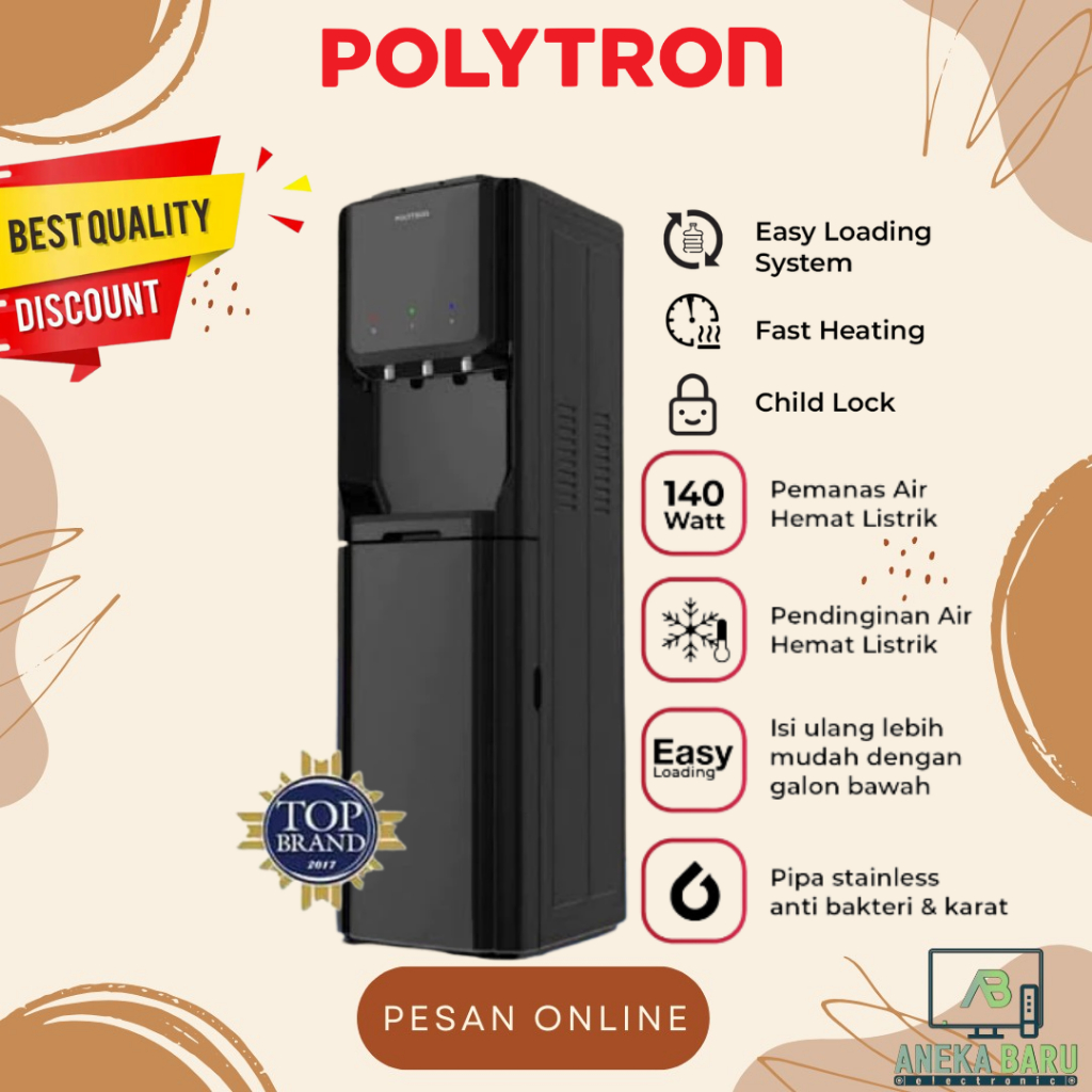 Jual [READY STOCK] Polytron Dispenser Galon Bawah Bottom Load PWC-500X ...