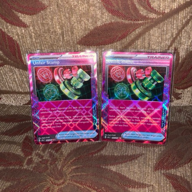 Jual Unfair Stamp TCG Pokemon Indonesia Sv6s Topeng Transfigurasi | Shopee Indonesia