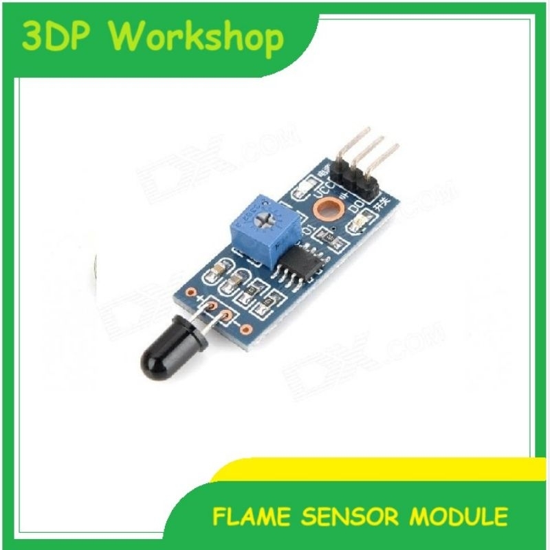 Jual IR Infrared Flame Detection Fire Detector Module Sensor Api ...