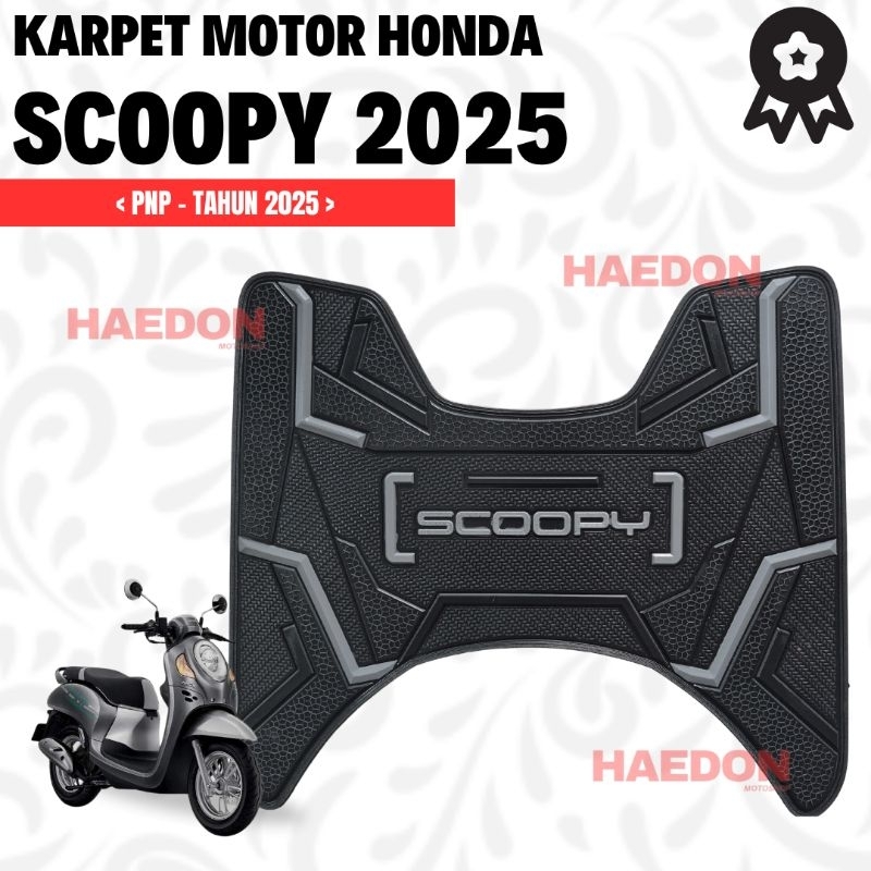Jual Karpet Motor Scoopy 2025 2026 Karpet Keset Scoopy / Pijakan Kaki ...