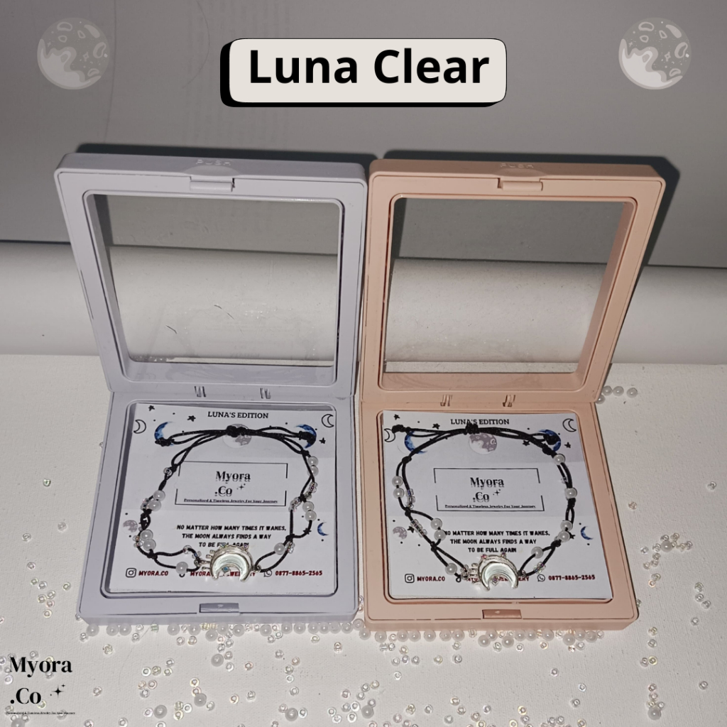 Jual Luna Clear - Luna's Soul Bracelet - Gelang Handmade | Shopee Indonesia