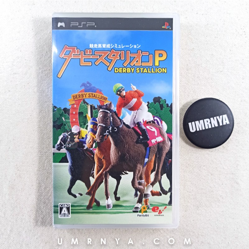Jual PSP UMD Derby Stallion Derby Stalion Kaset game Balapan Kuda ...