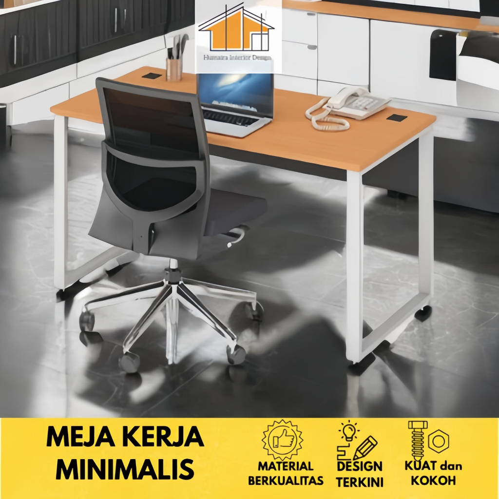 Jual Humaira Interior Meja Kerja Minimalis / Meja Kerja Kantor ...