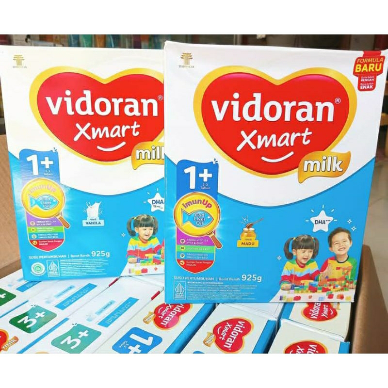 Jual Vidoran Xmart Milk | Susu Vidoran Smart +1 925g 725g Dan 350g Rasa ...