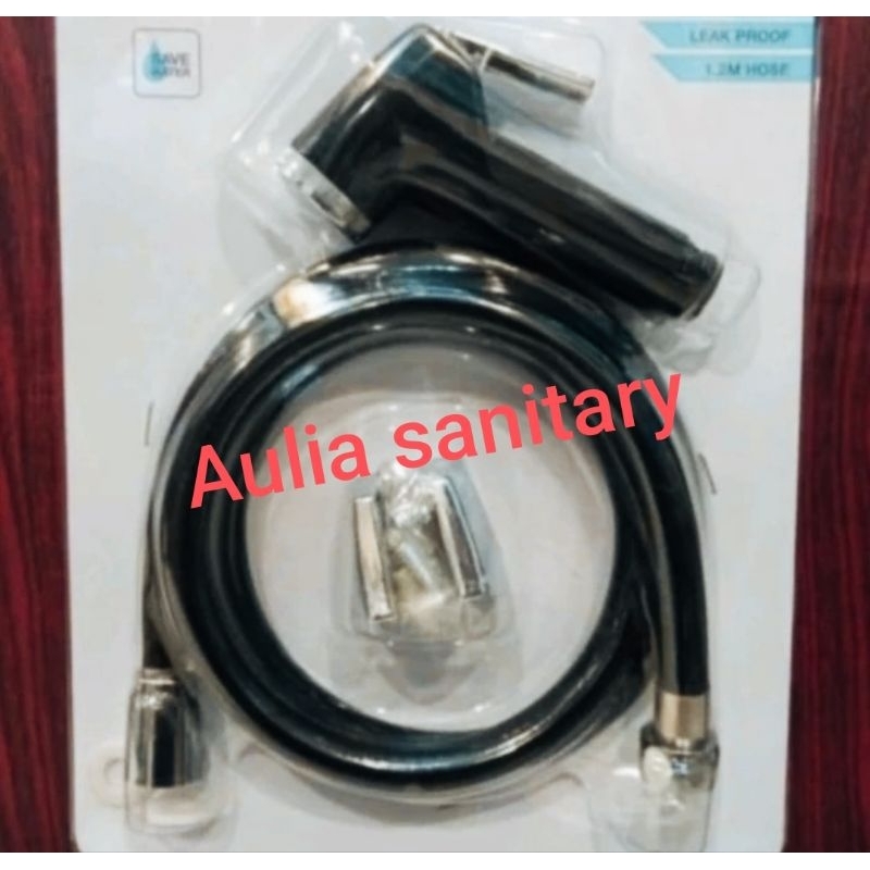 Jual jet shower hitam toilet /jet shower kloset hitam | Shopee Indonesia
