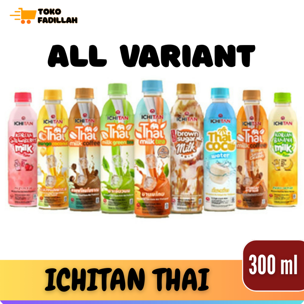 Jual ICHITAN Minuman Thai Tea & Milk 300ml (All Variant) | Shopee Indonesia