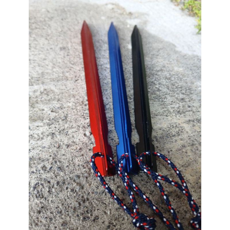 Jual Pasak Tenda / Patok Besi Aluminium Tenda Camping Outdoor Murah ...