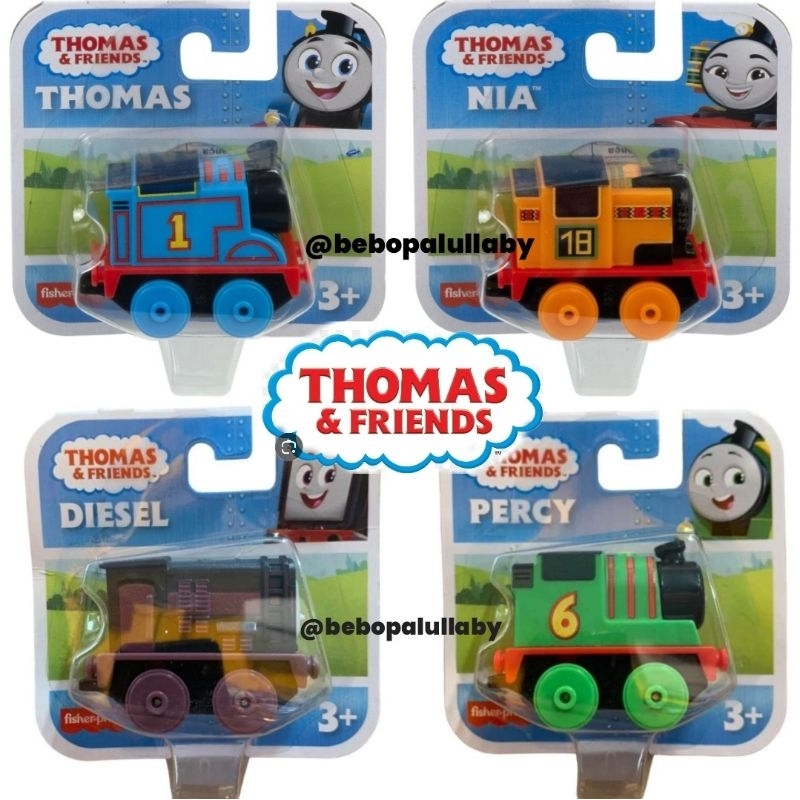 Jual [100% ORIGINAL] THOMAS AND FRIENDS FISHER PRICE PLASTIC PUSH ALONG ...