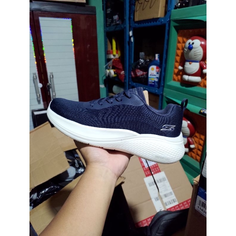 Jual SKECHERS BOBS INFINITY VAPOR EXACT NAVY ORIGINAL [118250/NVY ...