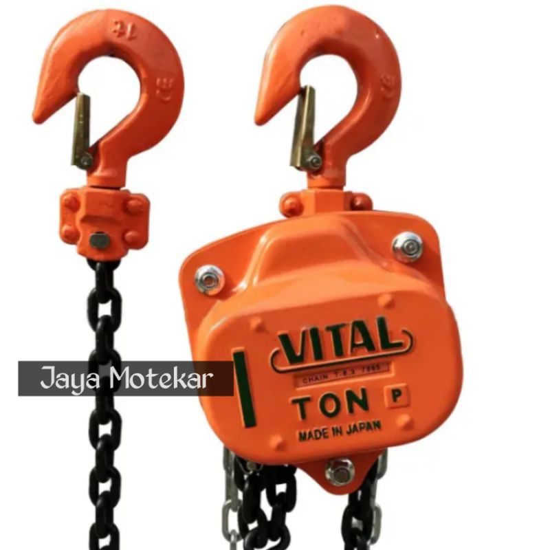 Jual VITAL Chain Block Takel 1 Ton x 5 Meter | Shopee Indonesia