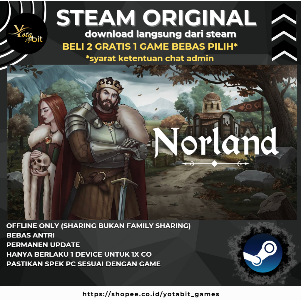 Jual Norland PC Game Sharing Original Offline | Shopee Indonesia