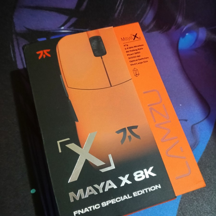 Jual Lamzu Maya X 8K Fnatic Edition 8K 3950 Optical - alt logitech ...