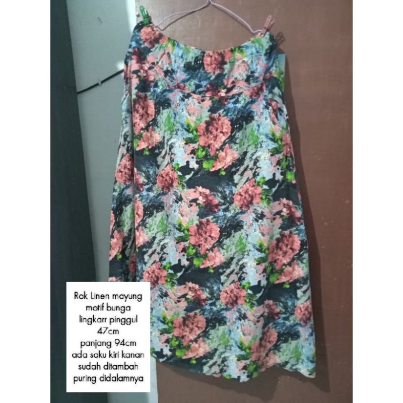 Jual PRELOVED ROK LINEN MAYUNG JUMBO | Shopee Indonesia