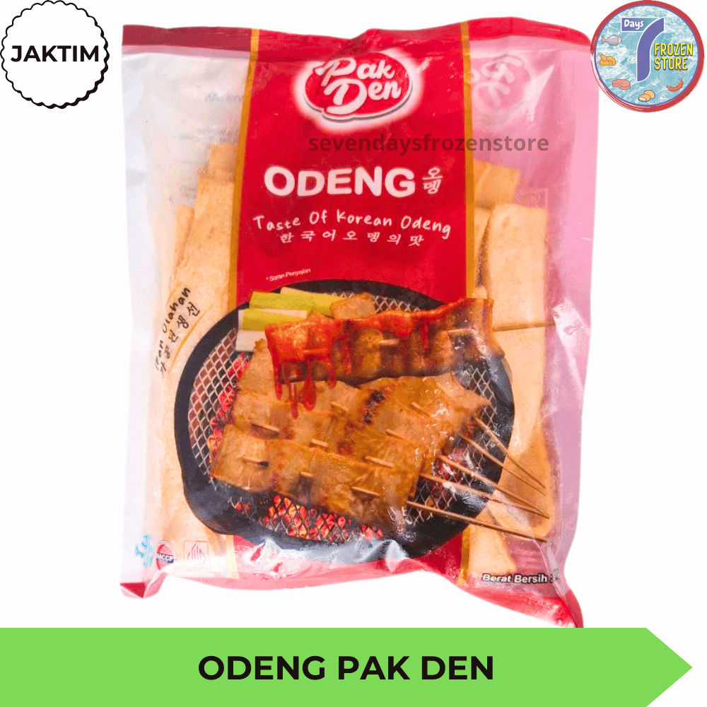 Jual Pak Den Odeng | Ikan Olahan Beku Frozen 500 Gr | Shopee Indonesia