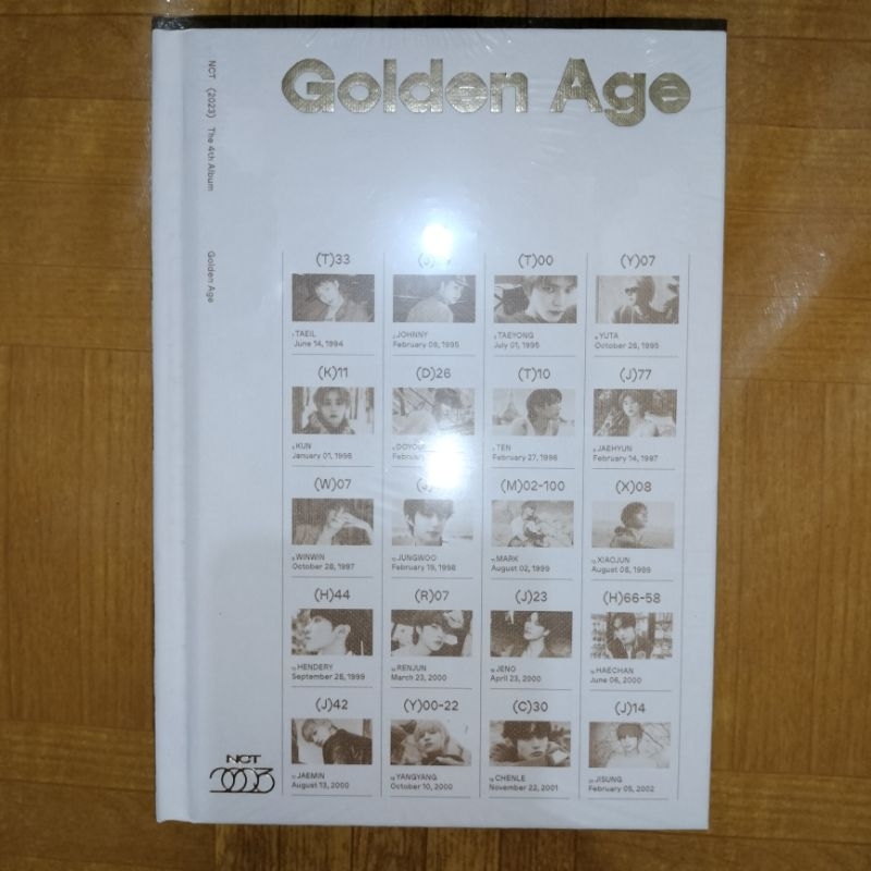 Jual (READY STOCK) ALBUM GOLDEN AGE NCT 2023 ARCHIVING VERSION SEALED | Shopee Indonesia