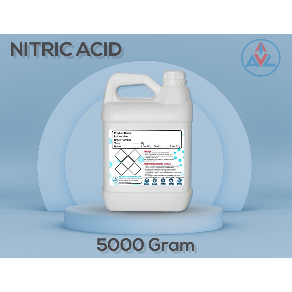 Jual HNO3 / ASAM NITRAT / NITRIC ACID 68% - 5000 GRAM | Shopee Indonesia