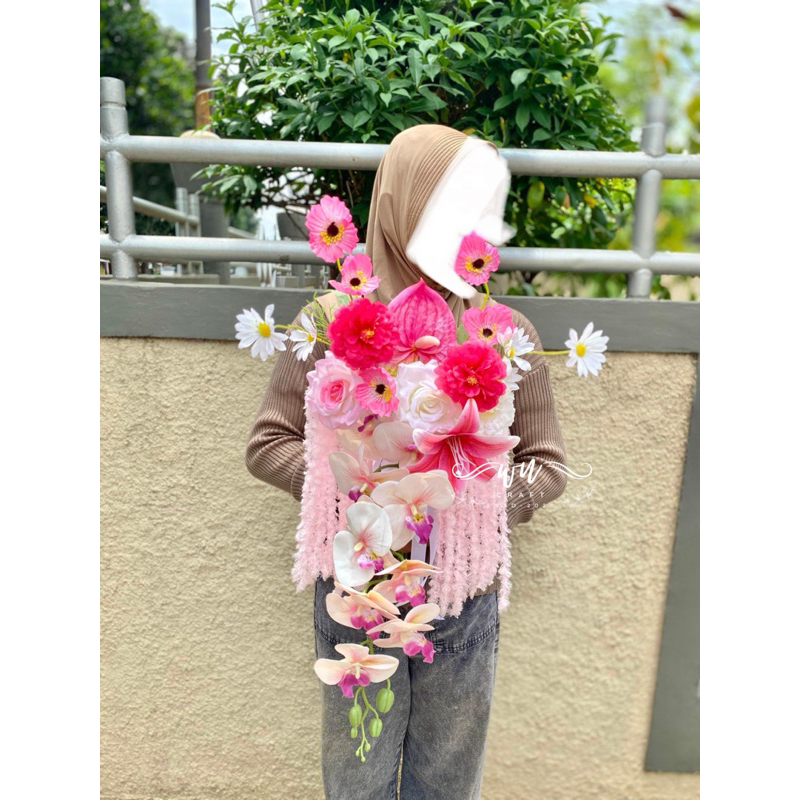 Jual HAND BOUQUET LAMARAN WEDDING MURAH - FLOWER HOOP HAND BOUQUET ...