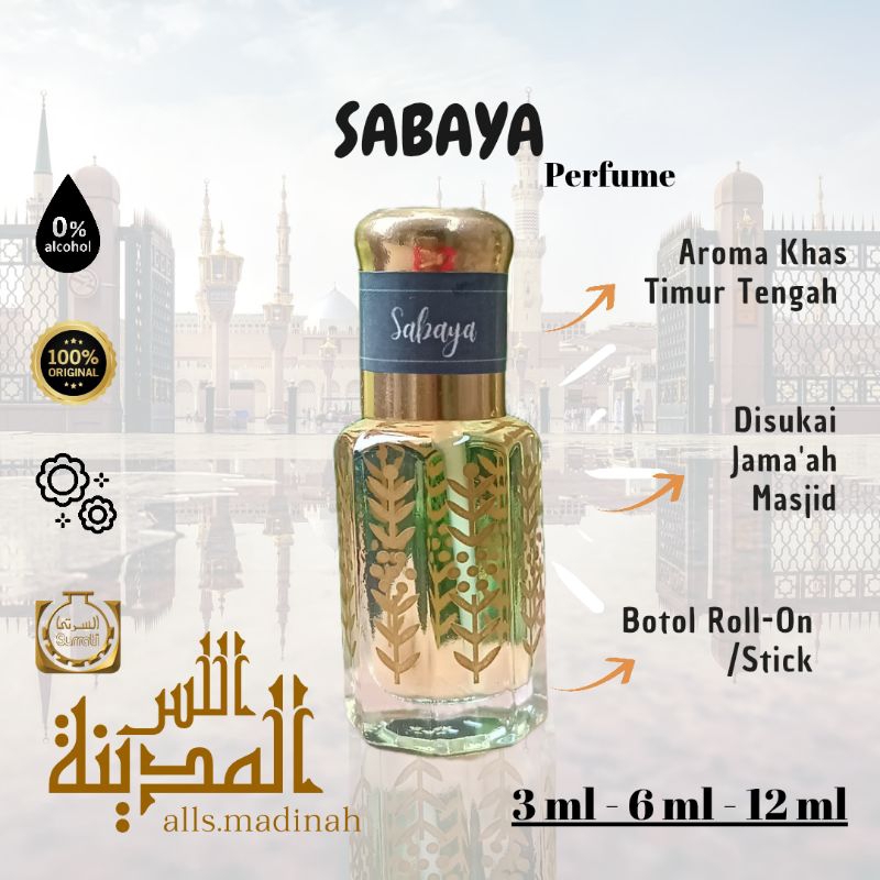 Jual SABAYA Parfum Saudi Arabia Original 100 % KSA | Shopee Indonesia
