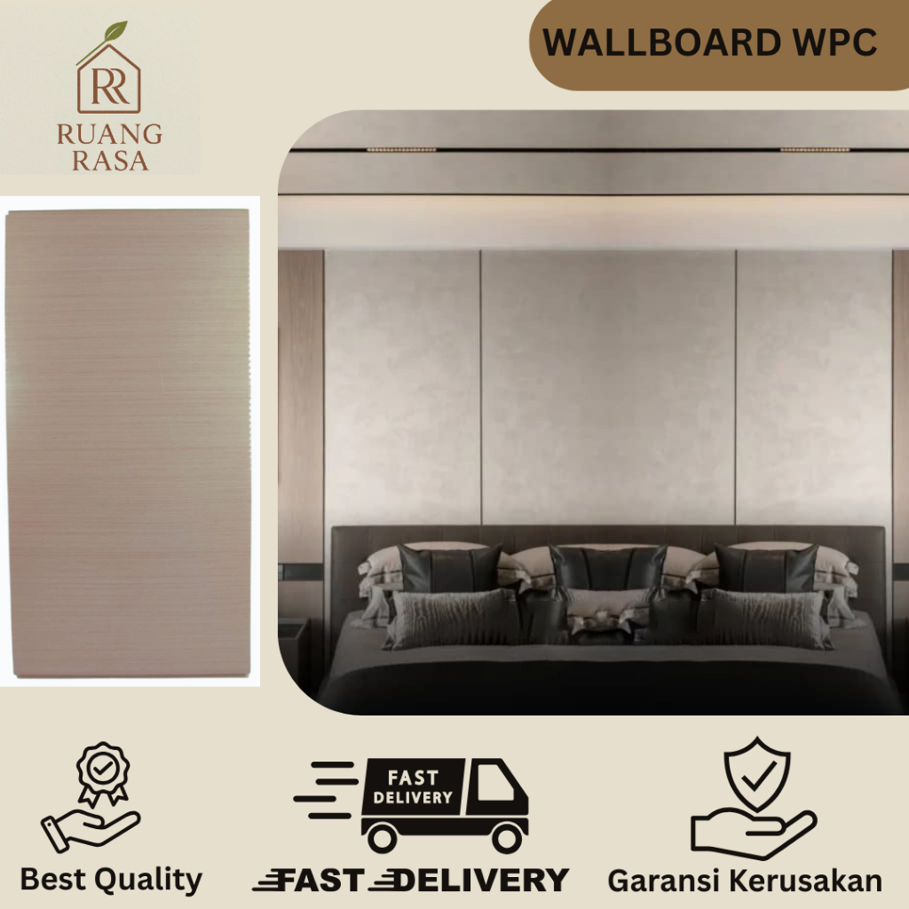 Jual WALLBOARD PVC UKURAN PANJANG 2.95 METER LEBAR 40 CM Dekorasi Kamar ...